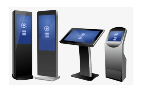 Horizontal and Vertical Touch Screen Kiosk Rental - Denver Video Wall